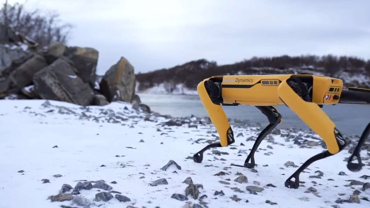 Video: Four-legged, data-gathering robot being tested on offshore oil rig