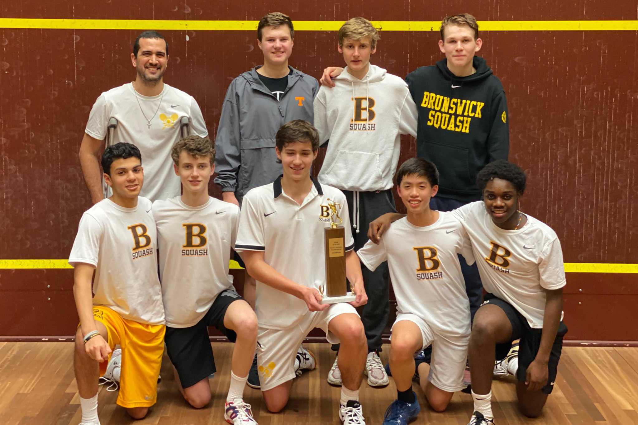 Brunswick squash team captures FAA championship