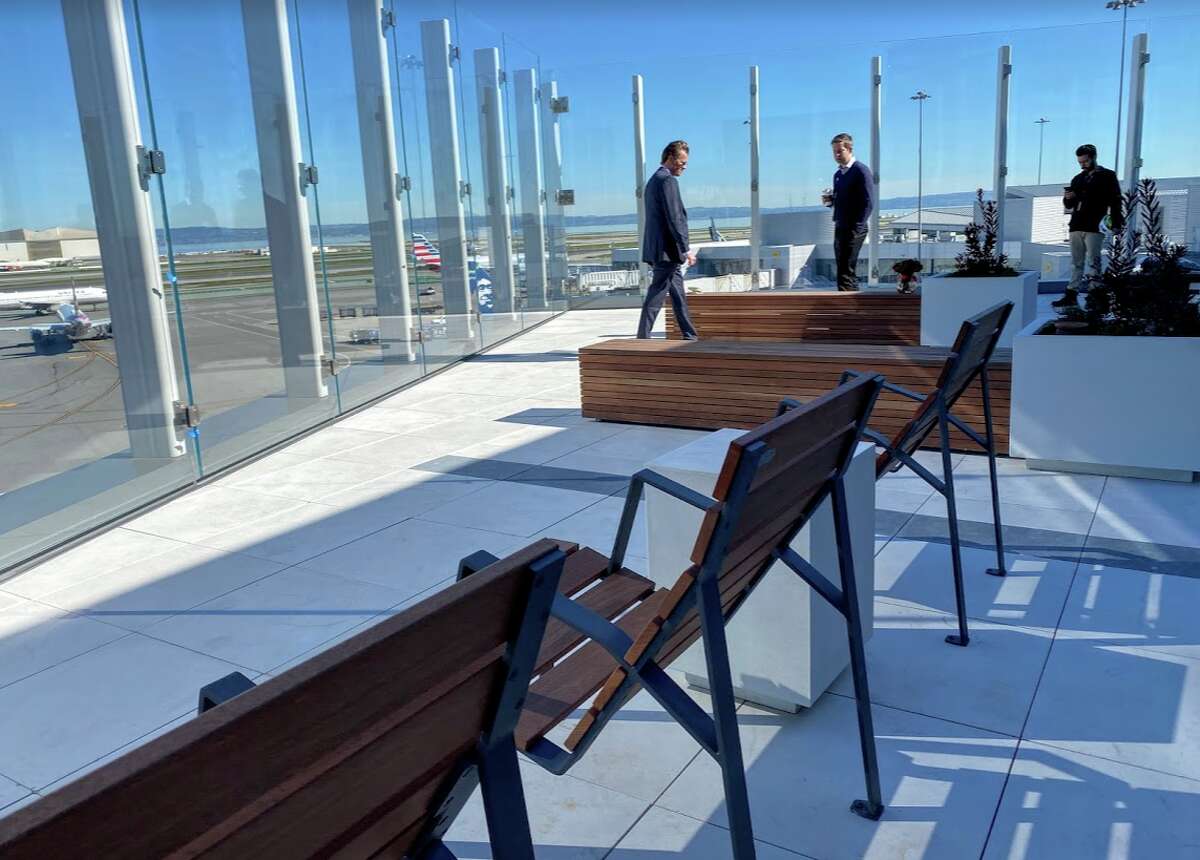 First look at SFO's spectacular new outdoor observation deck - PHOTOS