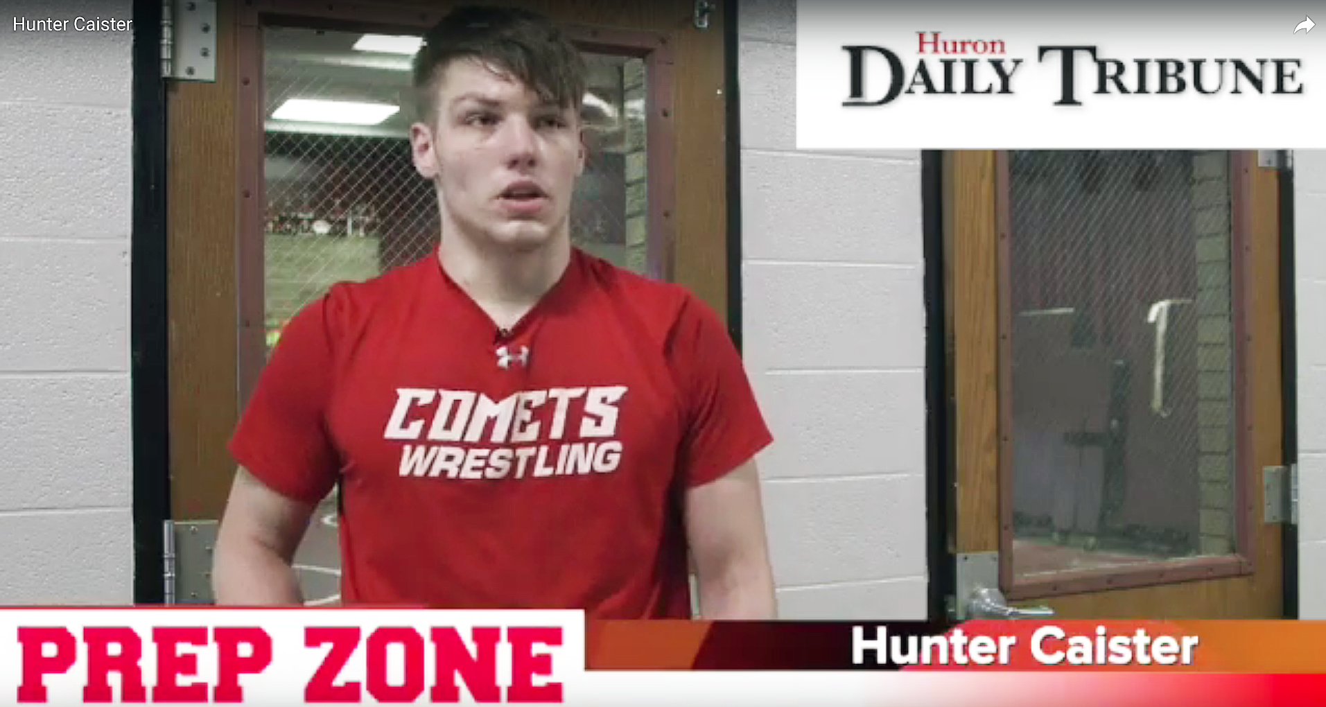 Hunter Caister is the Prep Zone Athlete of the Week