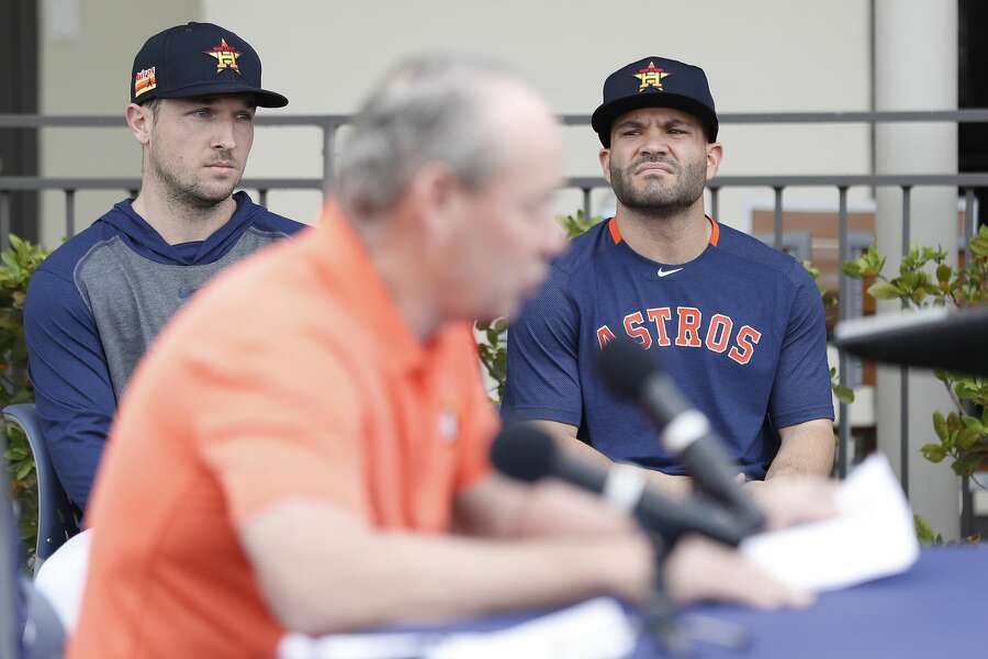 Astros face the music on sign-stealing scandal - HoustonChronicle.com