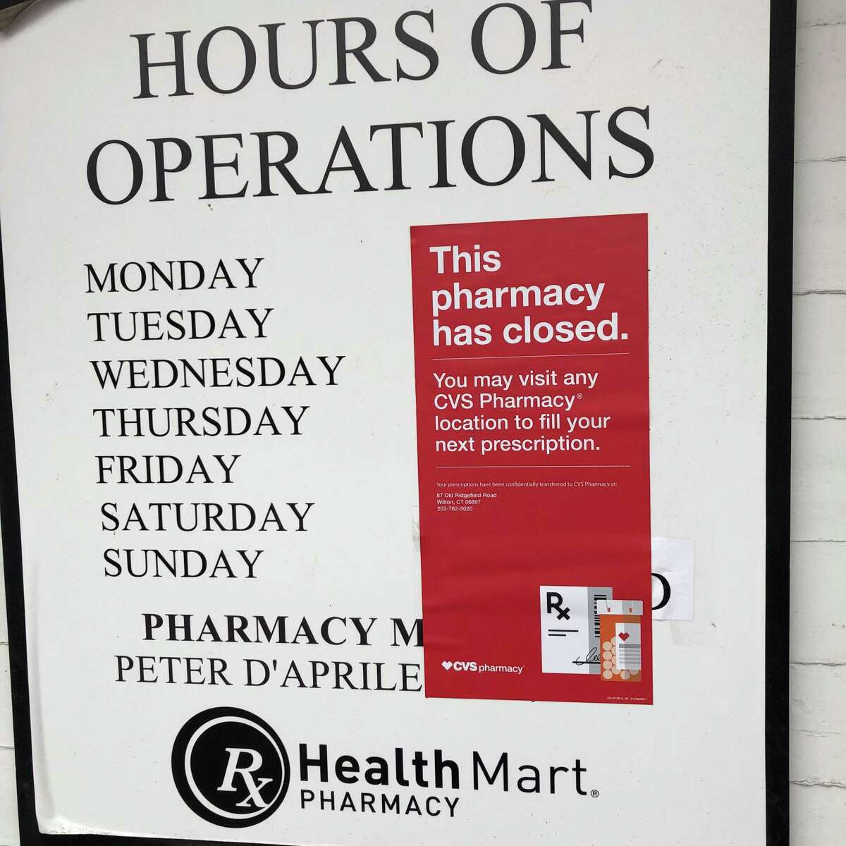 Lang’s Pharmacy closes in Wilton and Weston