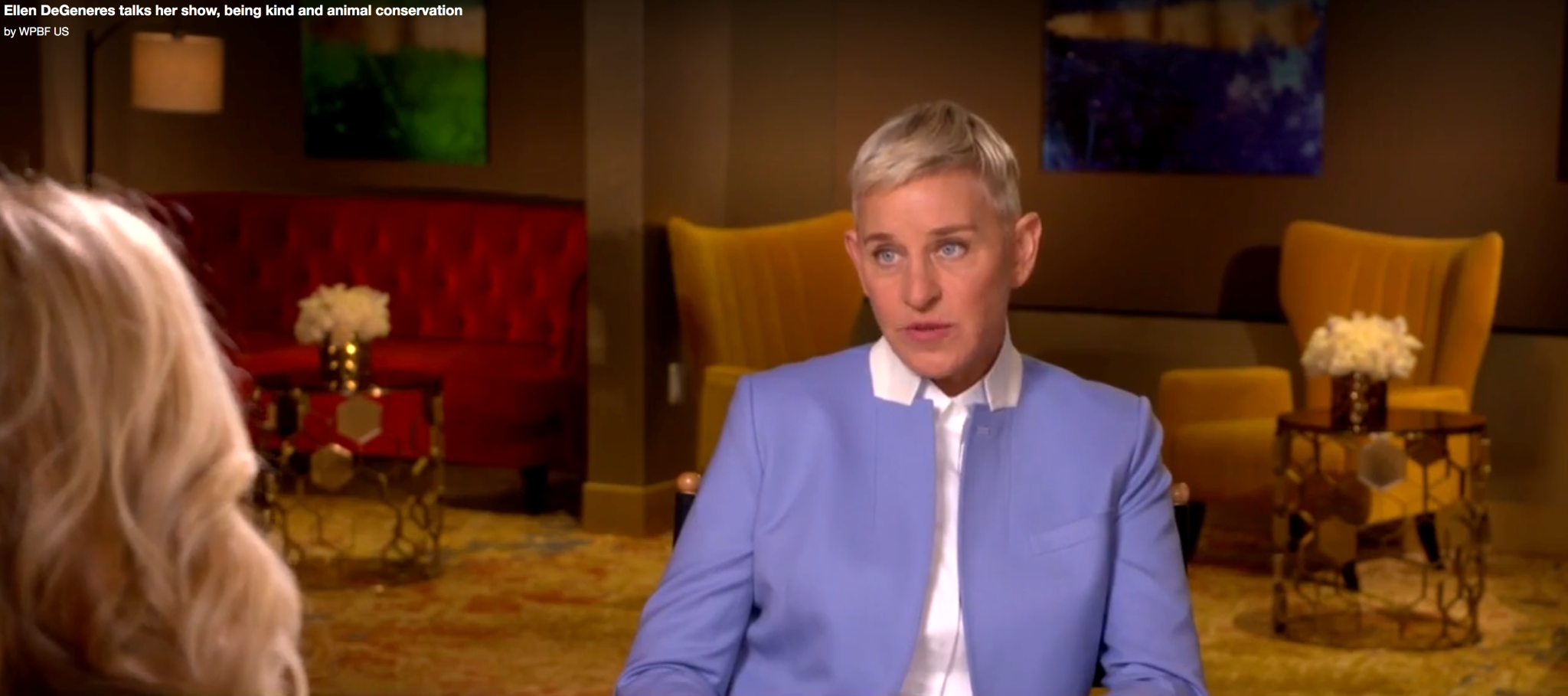 Ellen DeGeneres talks her show, being kind and animal conservation