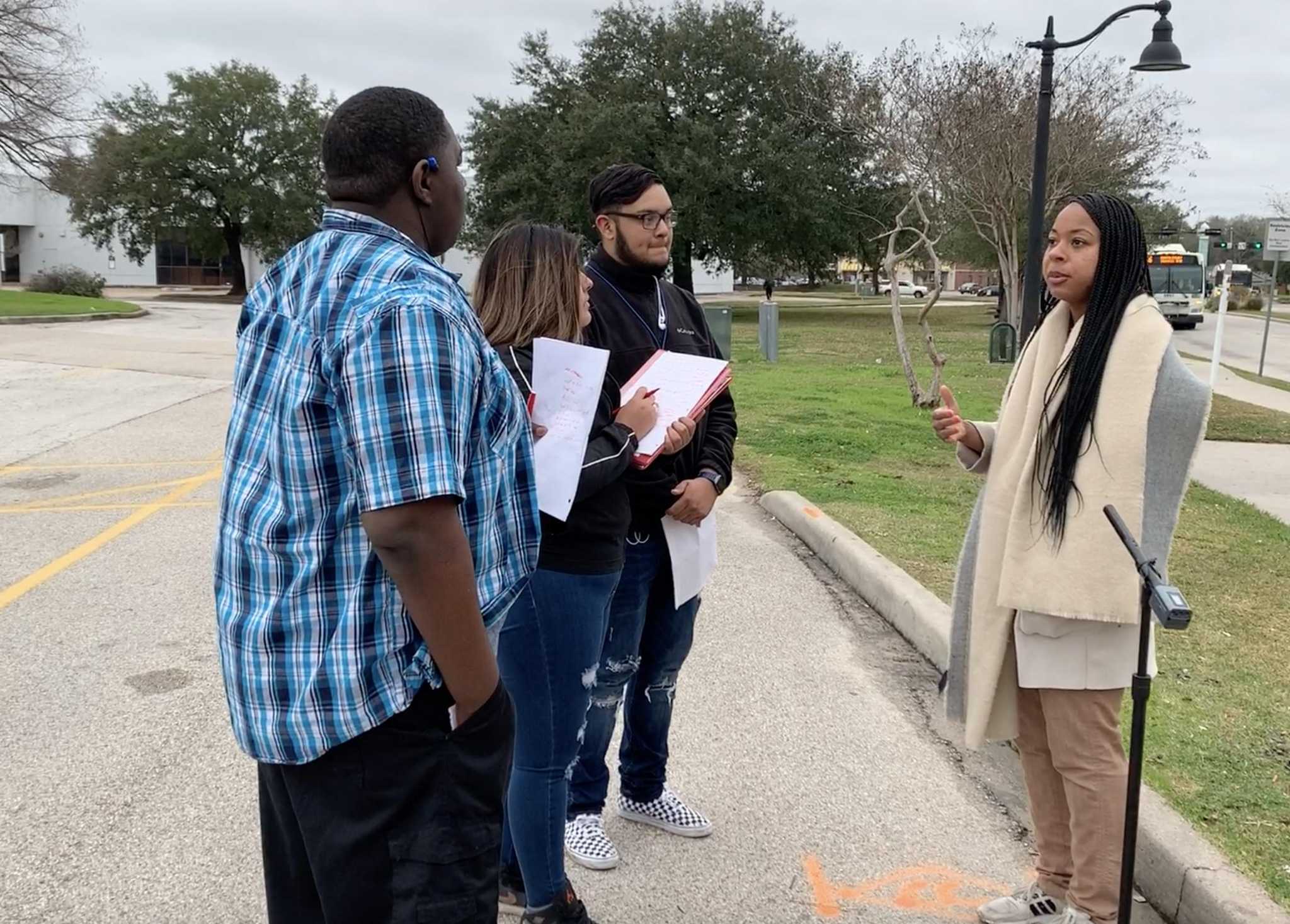Aldine ISD students compete to redesign Metro’s Greenspoint Transit Center