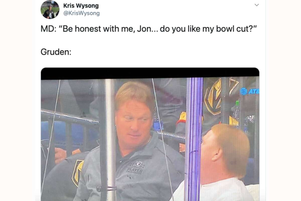 Jon Gruden and Mark Davis get meme'd into oblivion after attending ...
