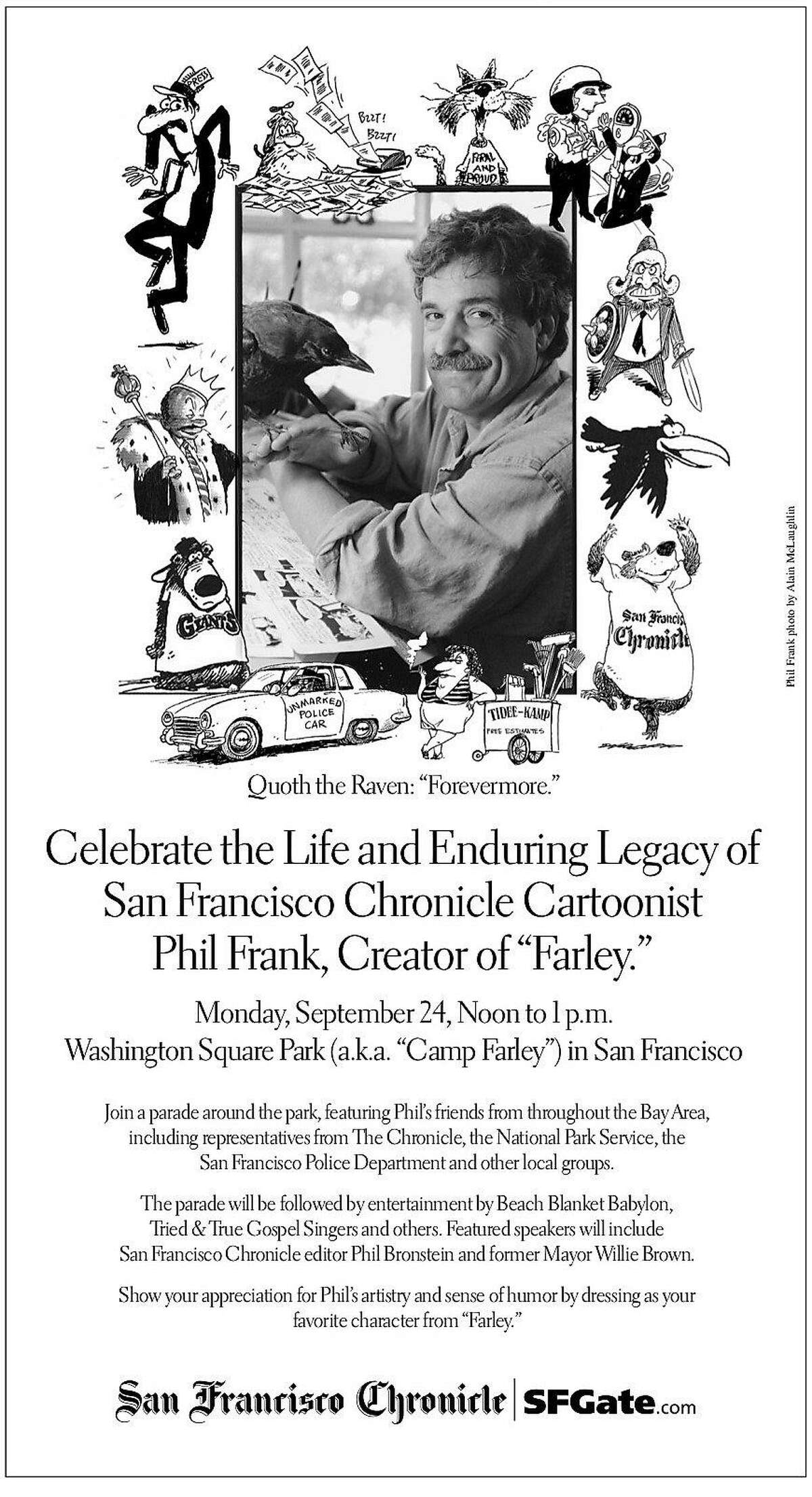 An ode to Phil Frank: When ‘Travels with Farley’ moved to SF full time