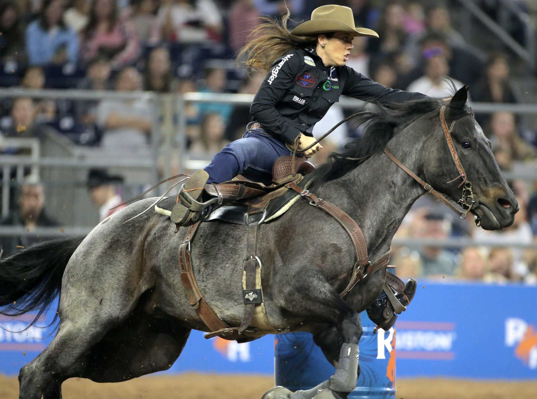 Nellie Miller is RodeoHouston’s reigning barrel-racing queen