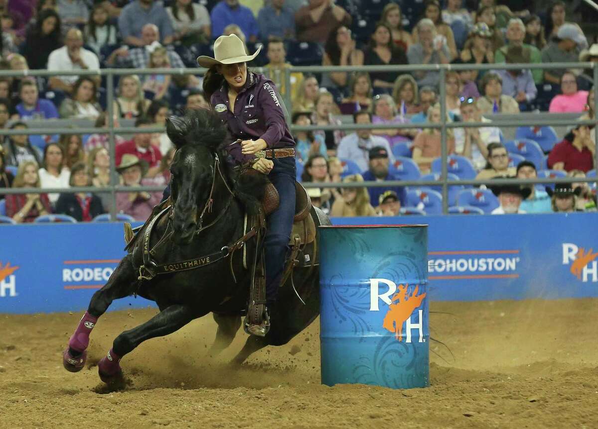 Nellie Miller is RodeoHouston’s reigning barrel-racing queen