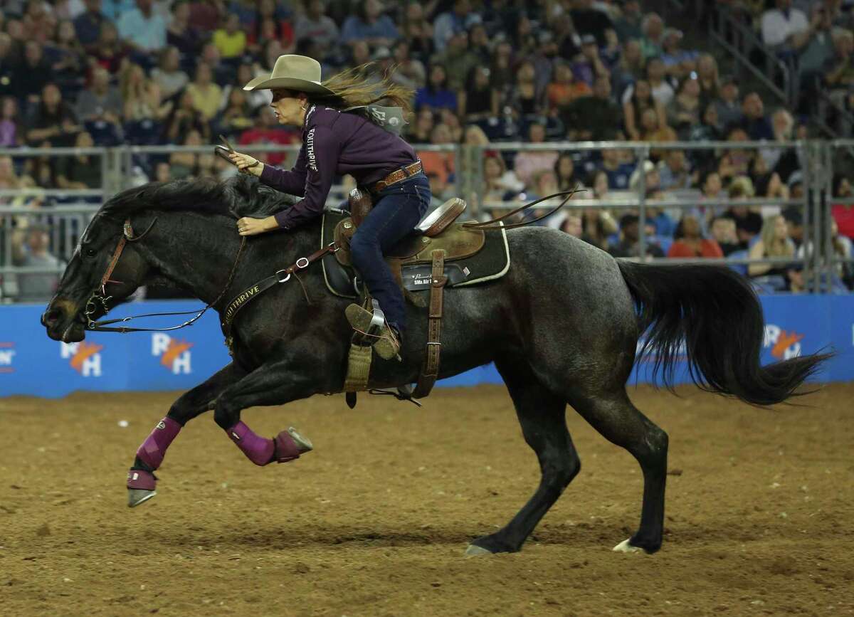 Nellie Miller is RodeoHouston’s reigning barrel-racing queen