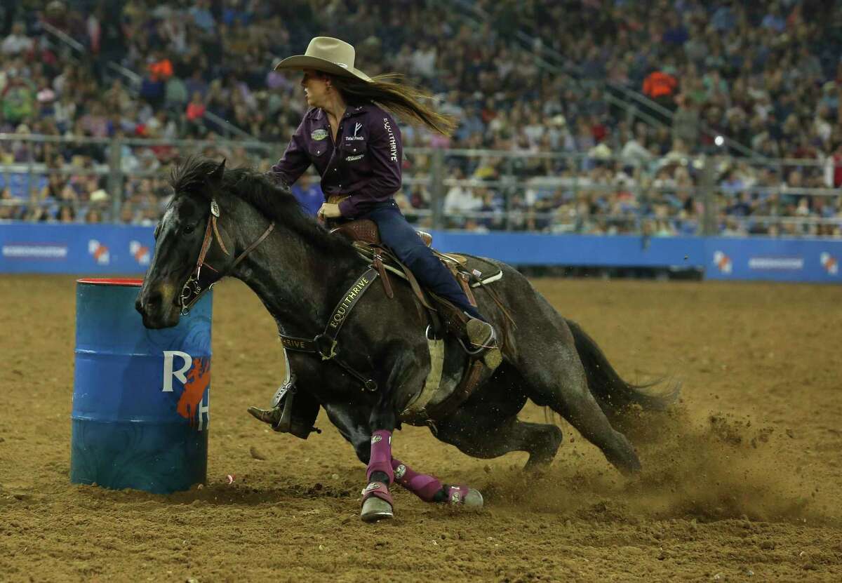 Nellie Miller is RodeoHouston’s reigning barrel-racing queen