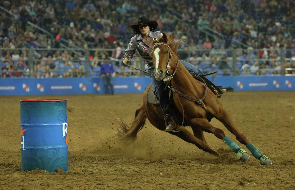 Nellie Miller is RodeoHouston’s reigning barrel-racing queen