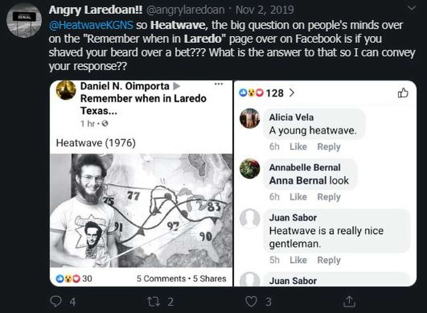 Meteorologist Richard 'Heatwave' Berler celebrates 40 years in the ...