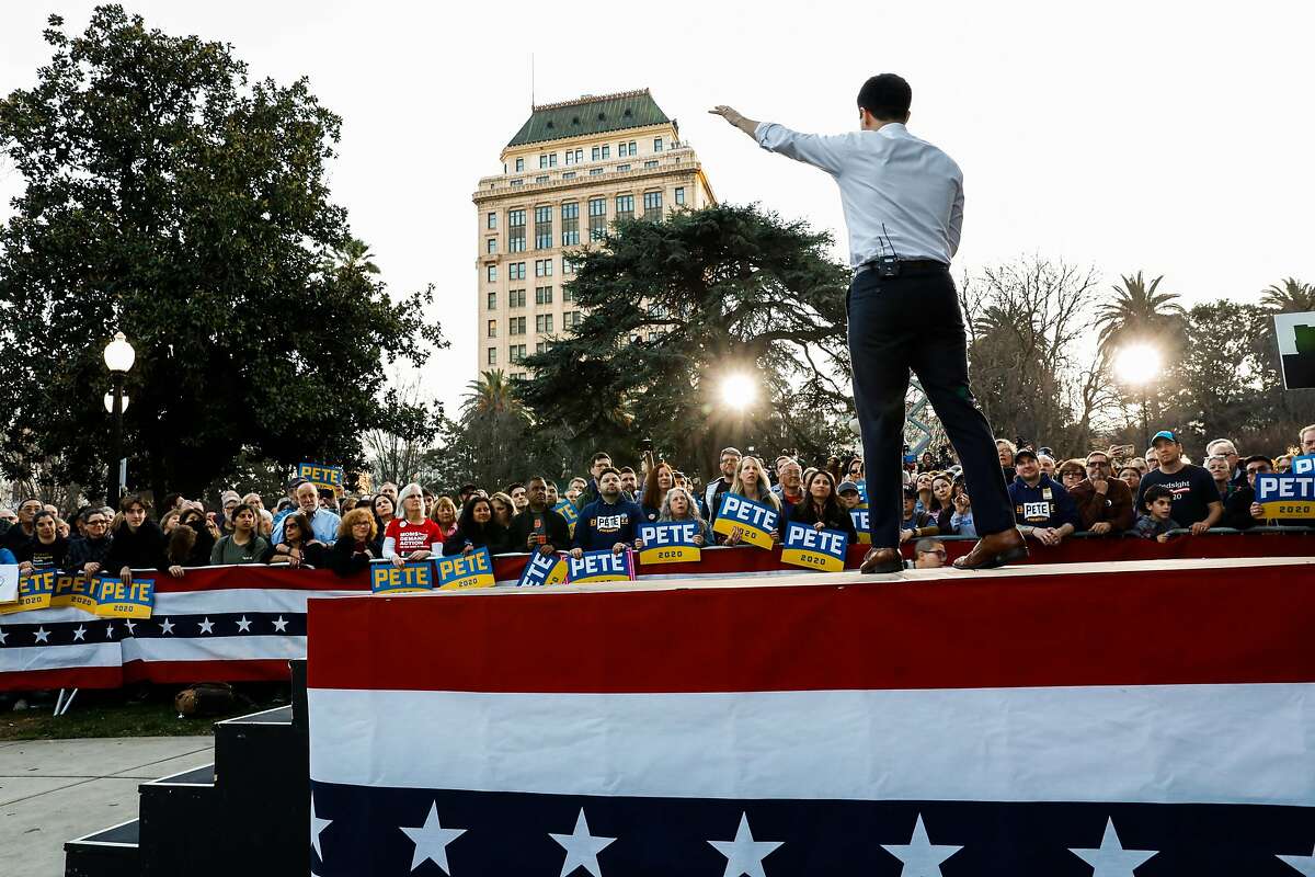 Pete Buttigieg finds enthusiasm, skepticism in California campaign swing