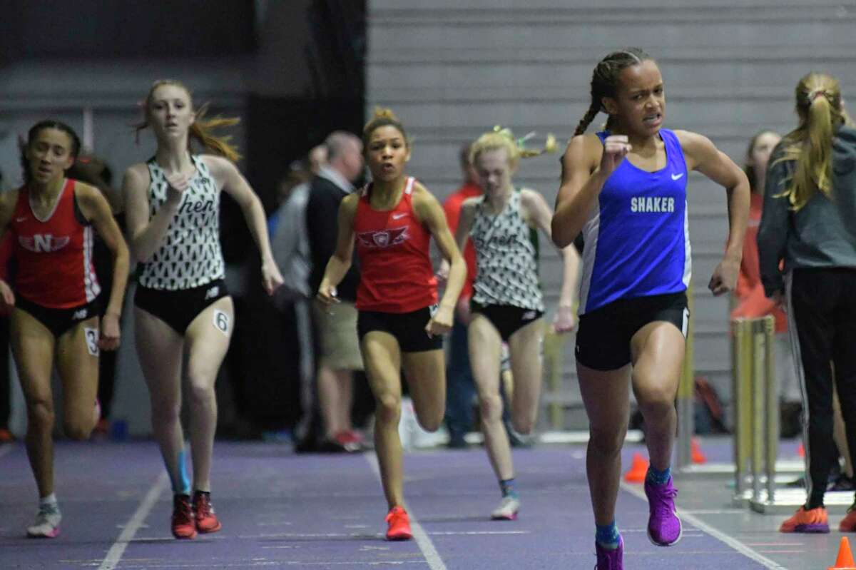 Shen girls' and boys' track teams each win 5th straight title