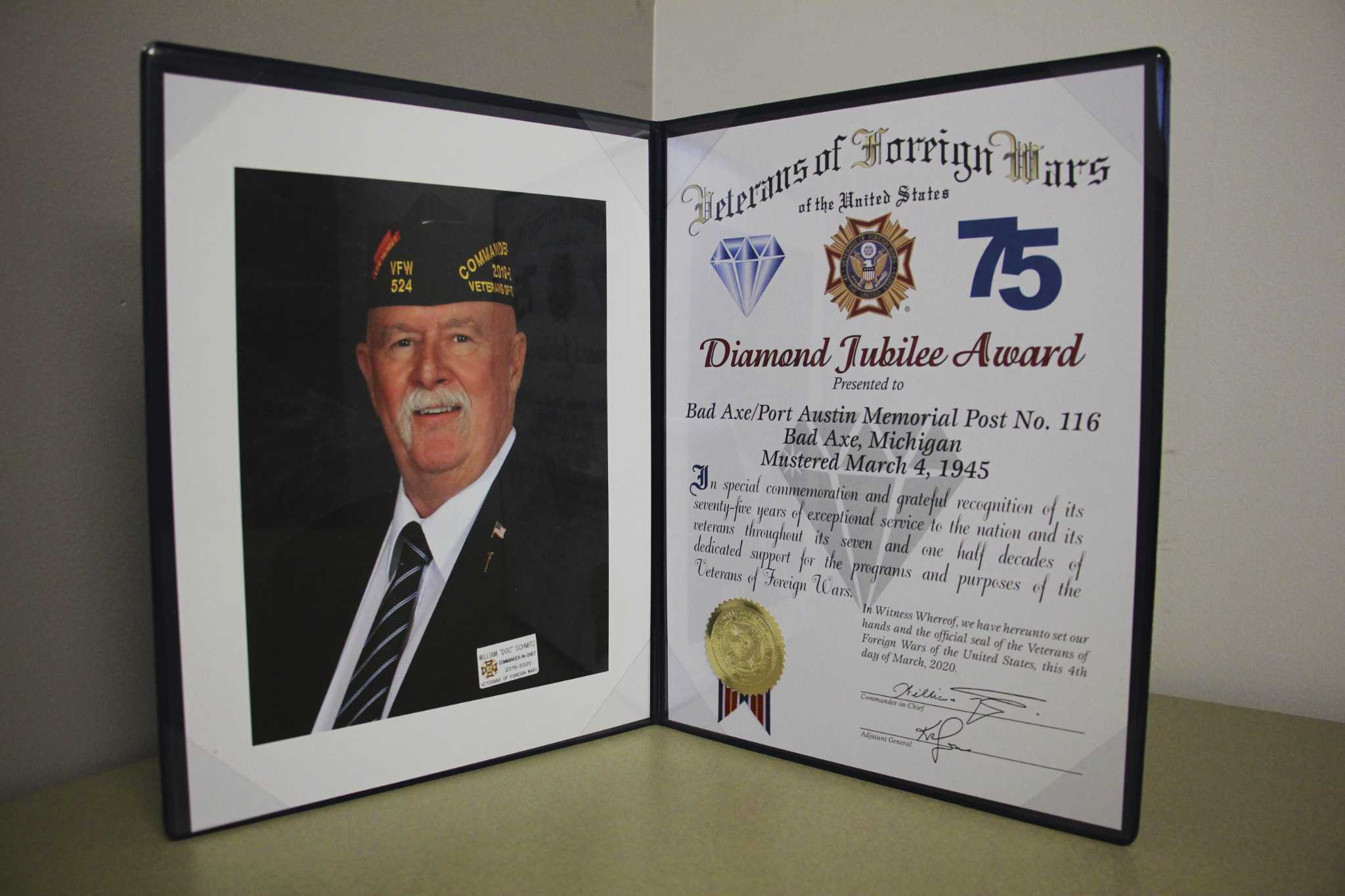 Bad Axe-Port Austin VFW celebrates 75 years