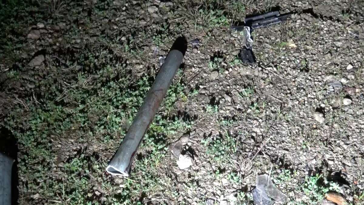 Pickup driver impaled by pole, survives to call 911 for help