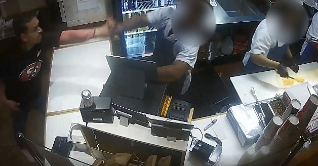 Police seek burrito-throwing suspect after Super Bowl attack at restaurant