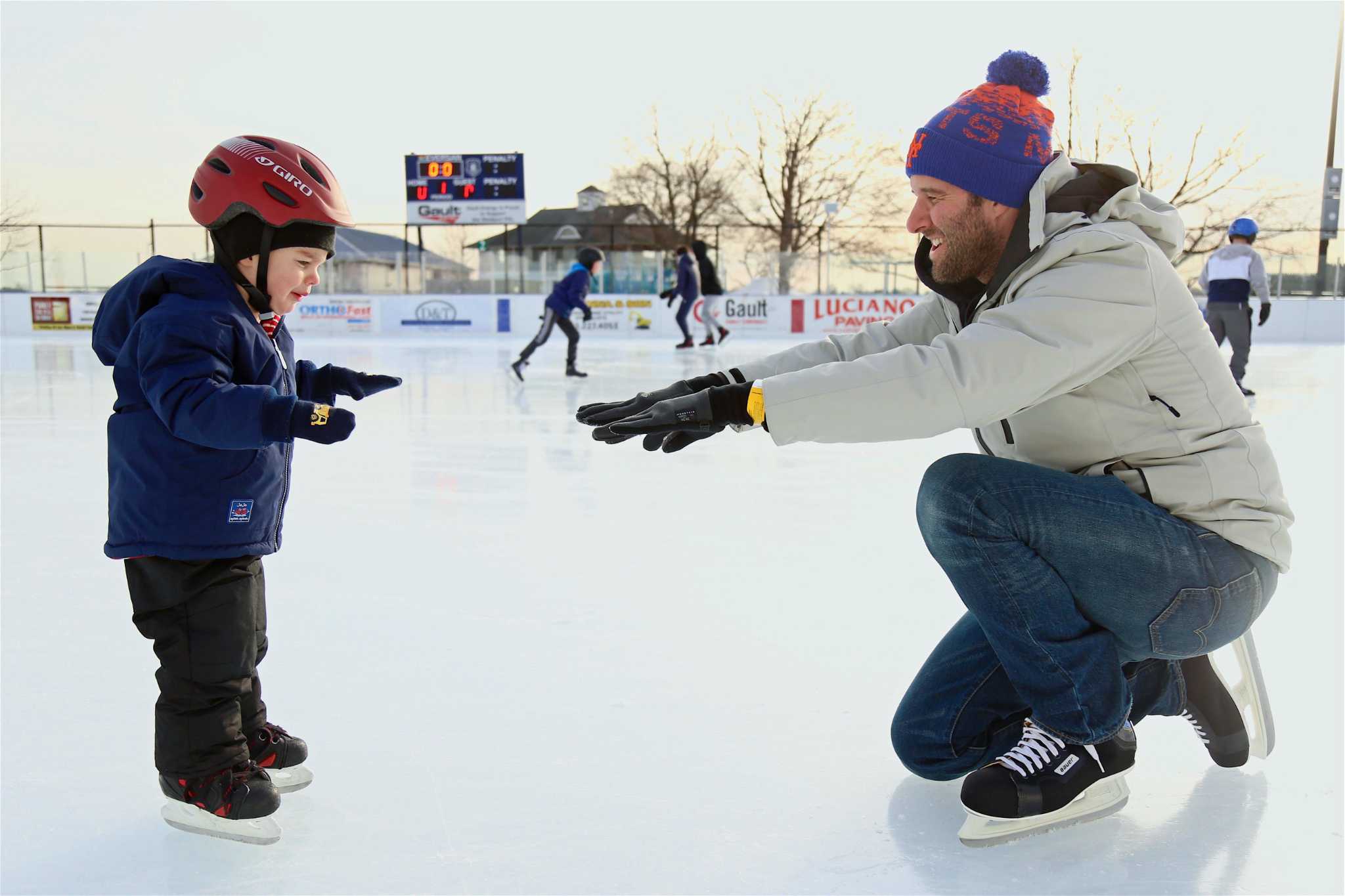 In Pictures: Winter skating at Longshore