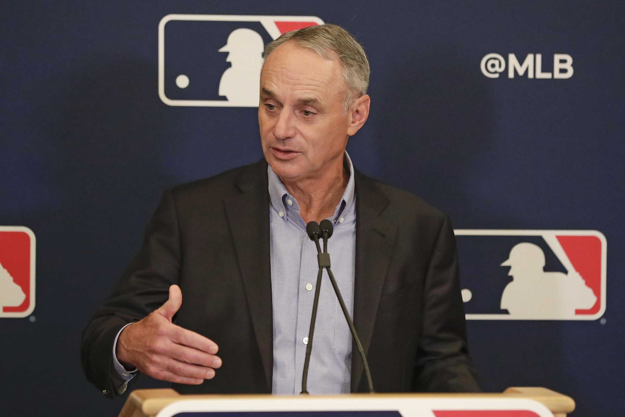 Rob Manfred: Mike Fiers deserves praise; Astros banged trash cans in ...