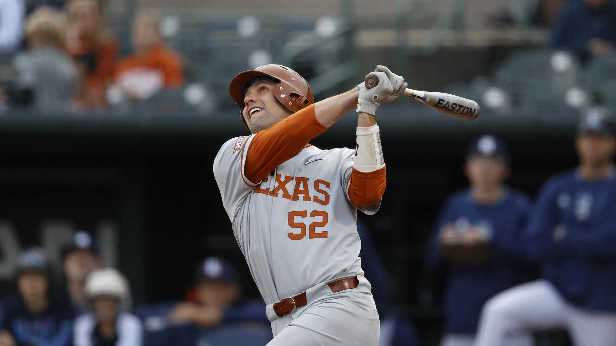 Newcomers rally Texas past UTSA in baseball home opener