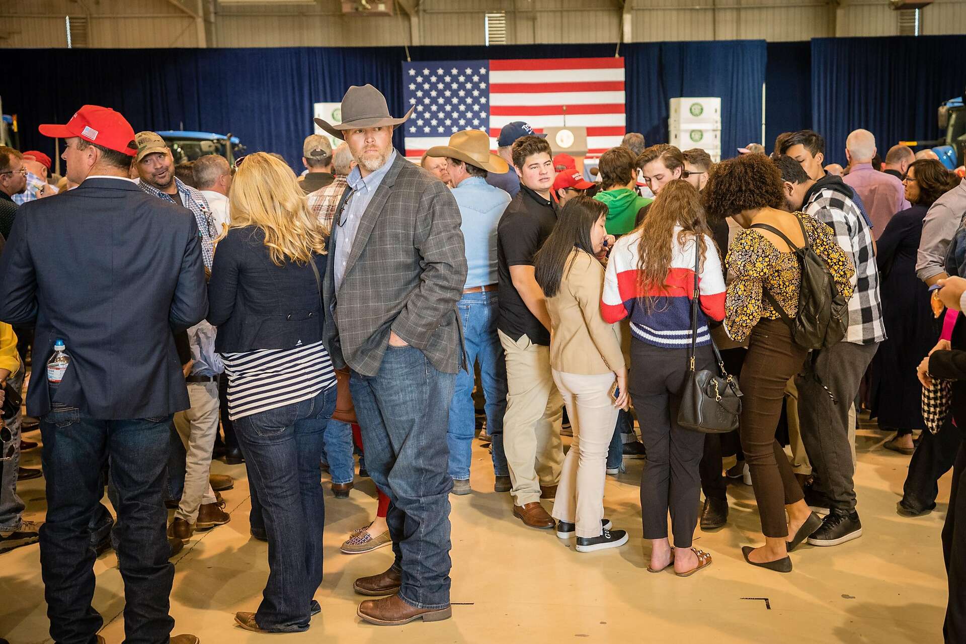Trump brings more water — and himself — to Central Valley farmers