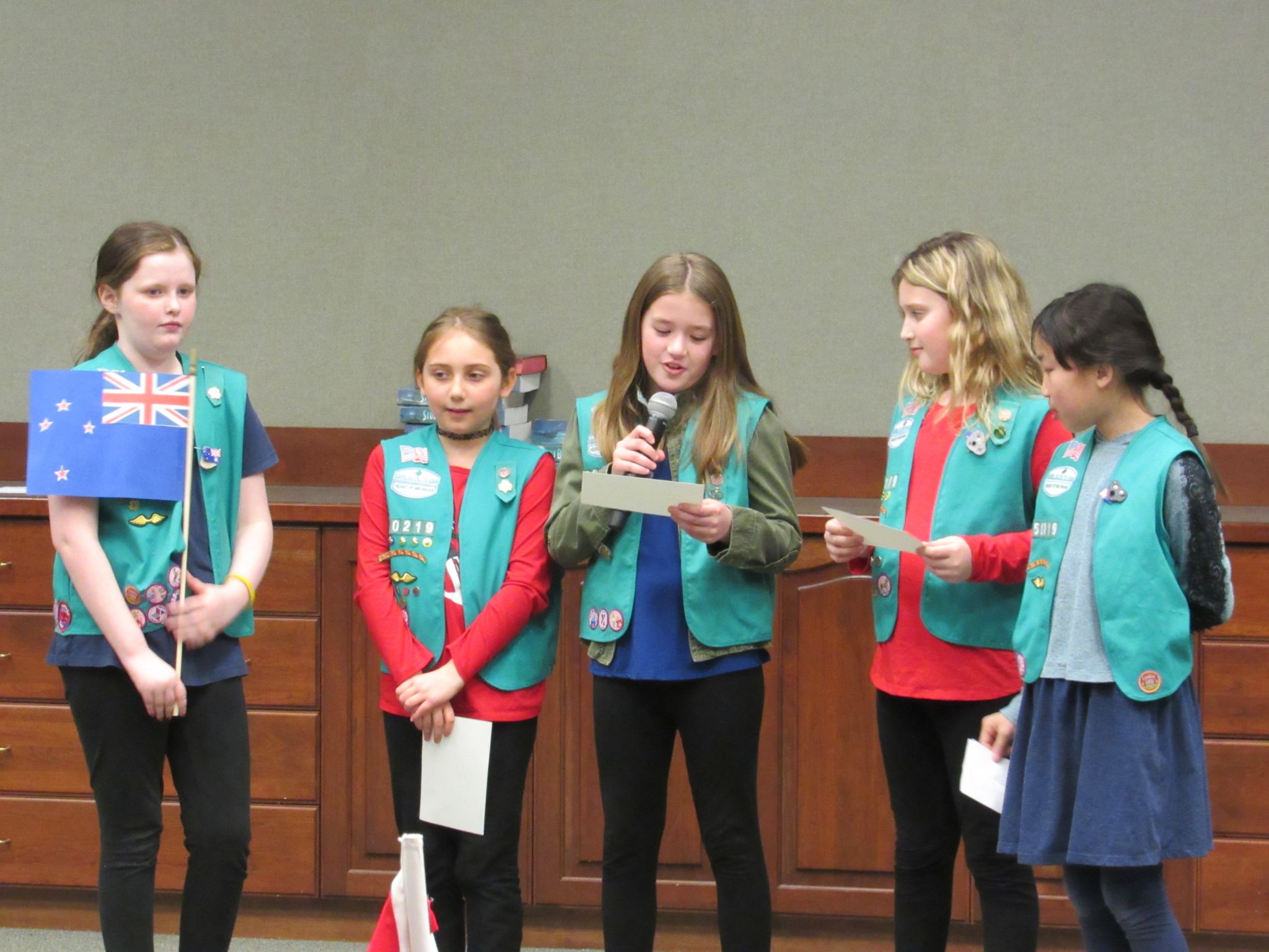 Girl Scouts celebrate World Thinking Day