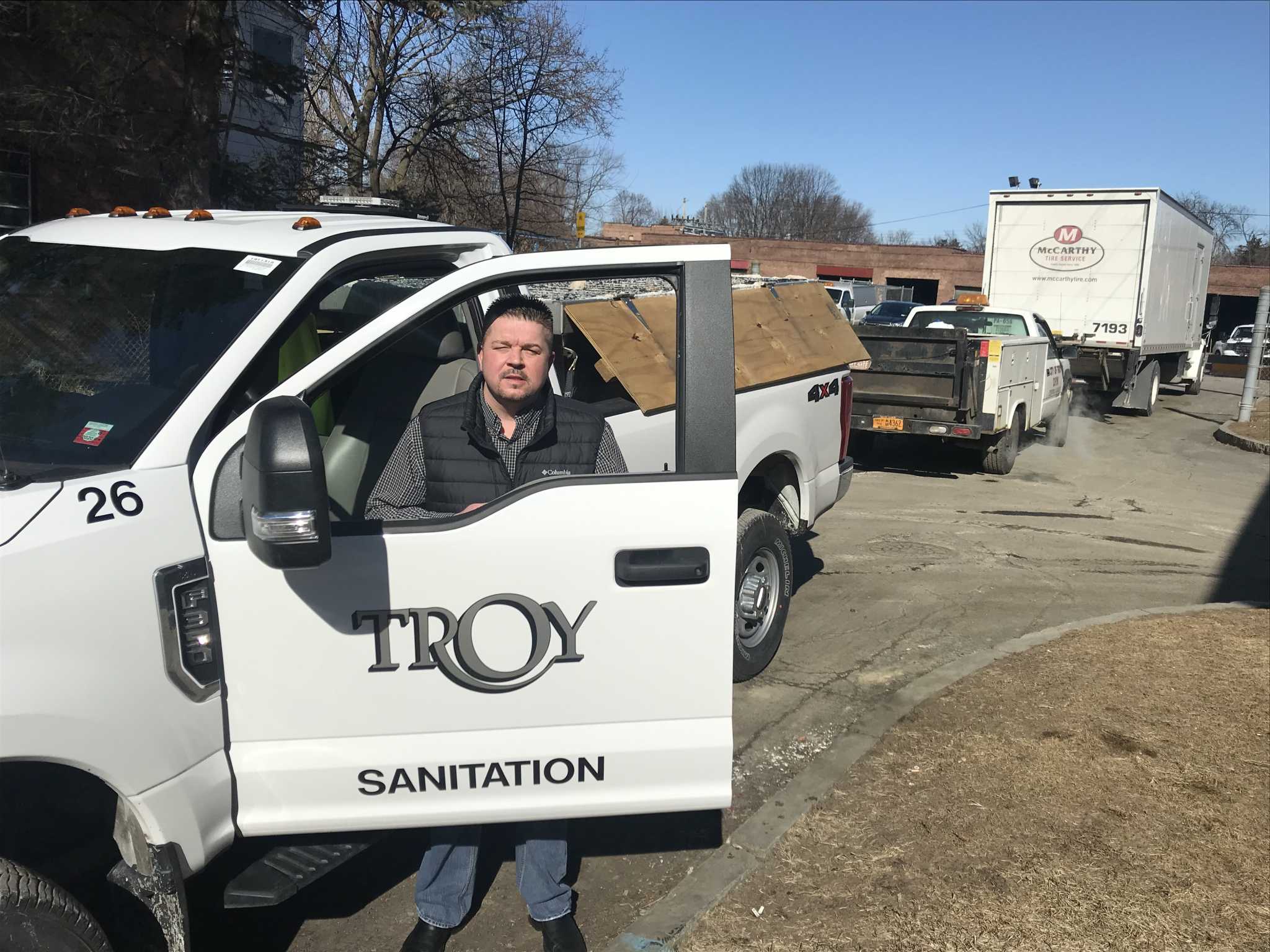 Troy sanitation chief accused of Market 32 theft returns to work