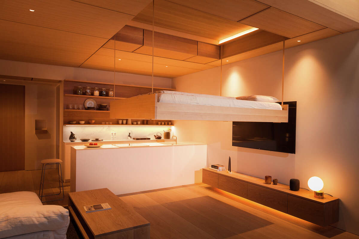 Could beds that descend from ceilings be the future?