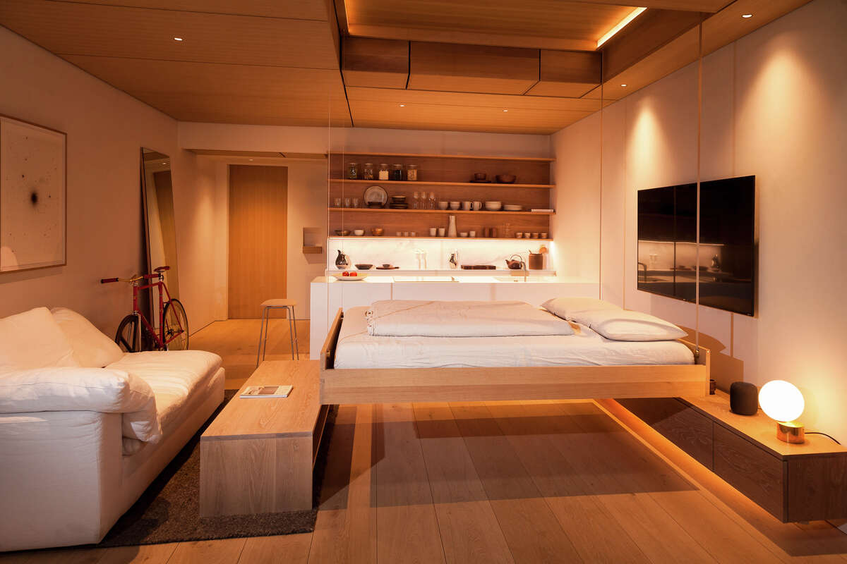 Could beds that descend from ceilings be the future?