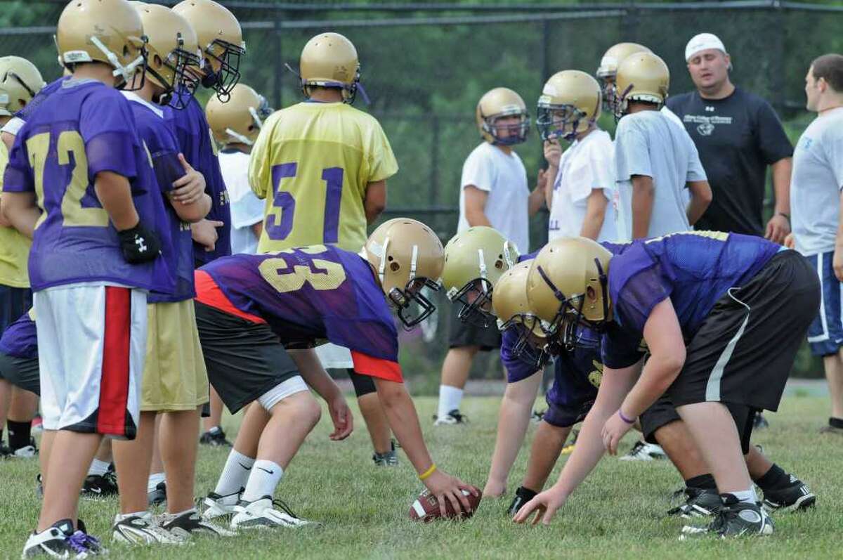 In photos: Opening day of high school football practice