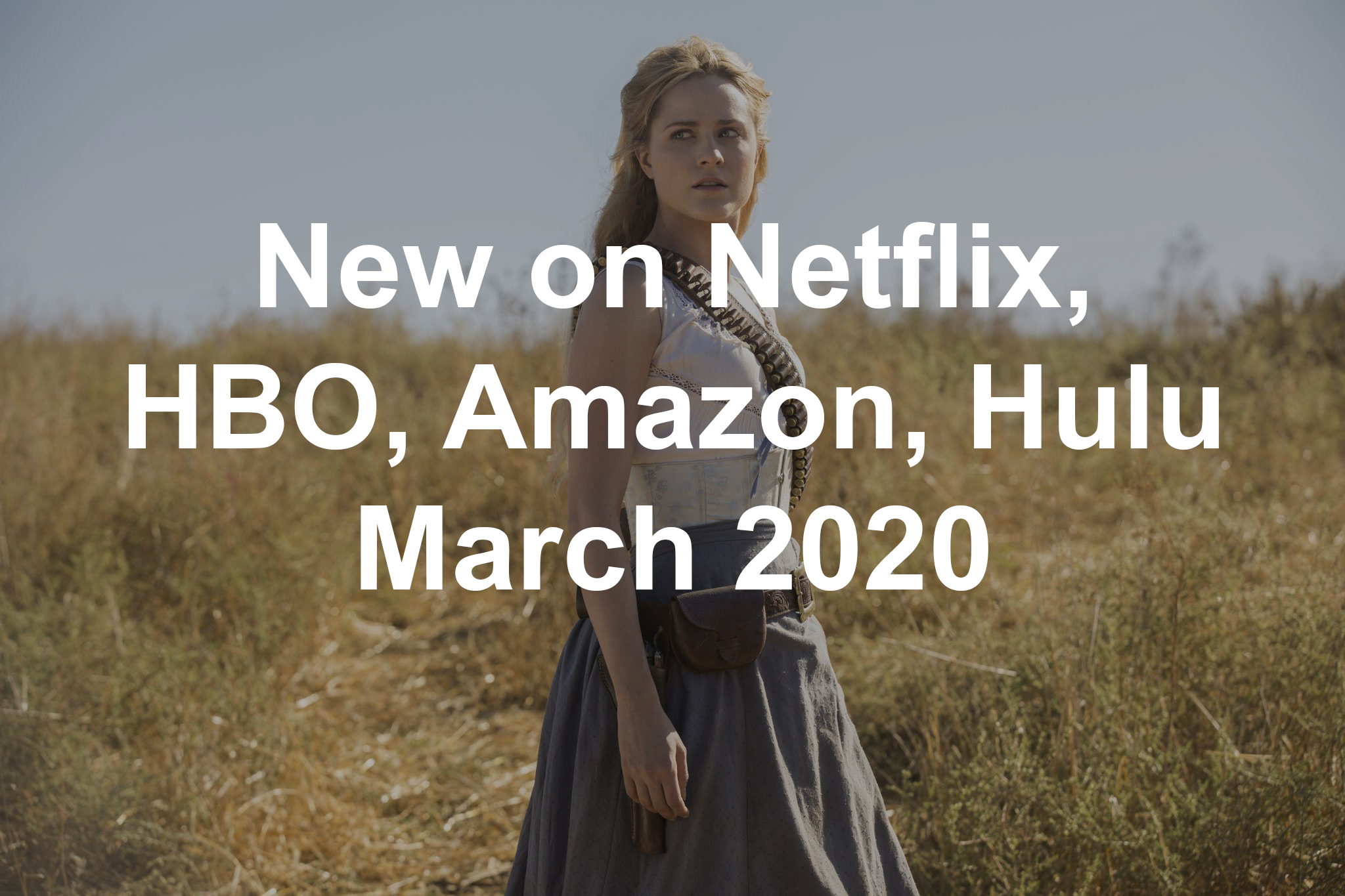New on Netflix, HBO, Hulu, Amazon March 2020