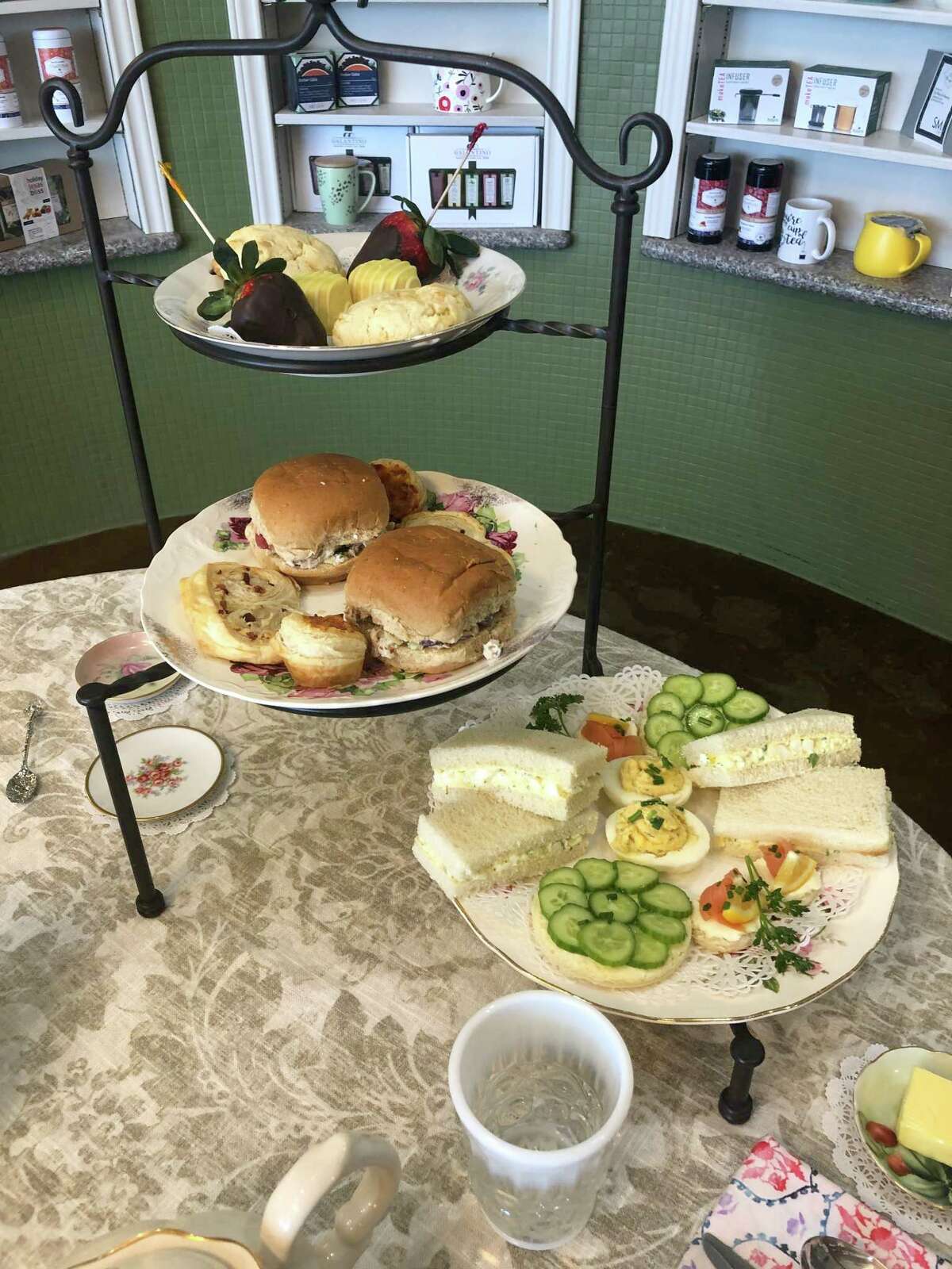 Full English tea service now pouring at The Tea Crate, a new restaurant ...