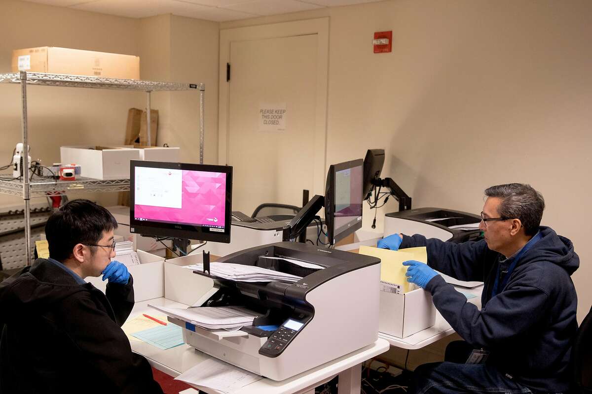 Sluggish mail balloting could mean packed polling places on election day