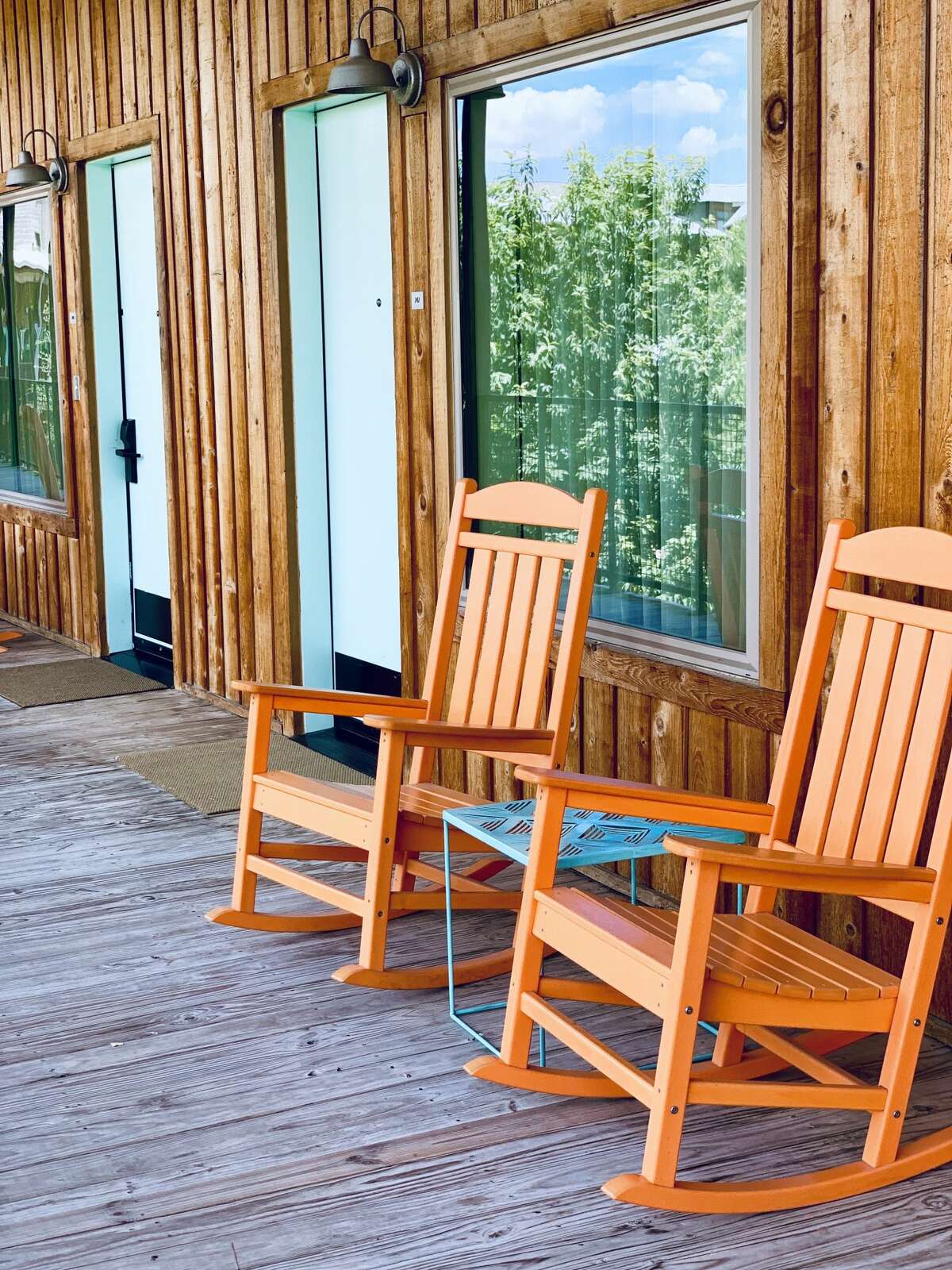 Take a retro road trip to this hip Texas motor court-style hotel