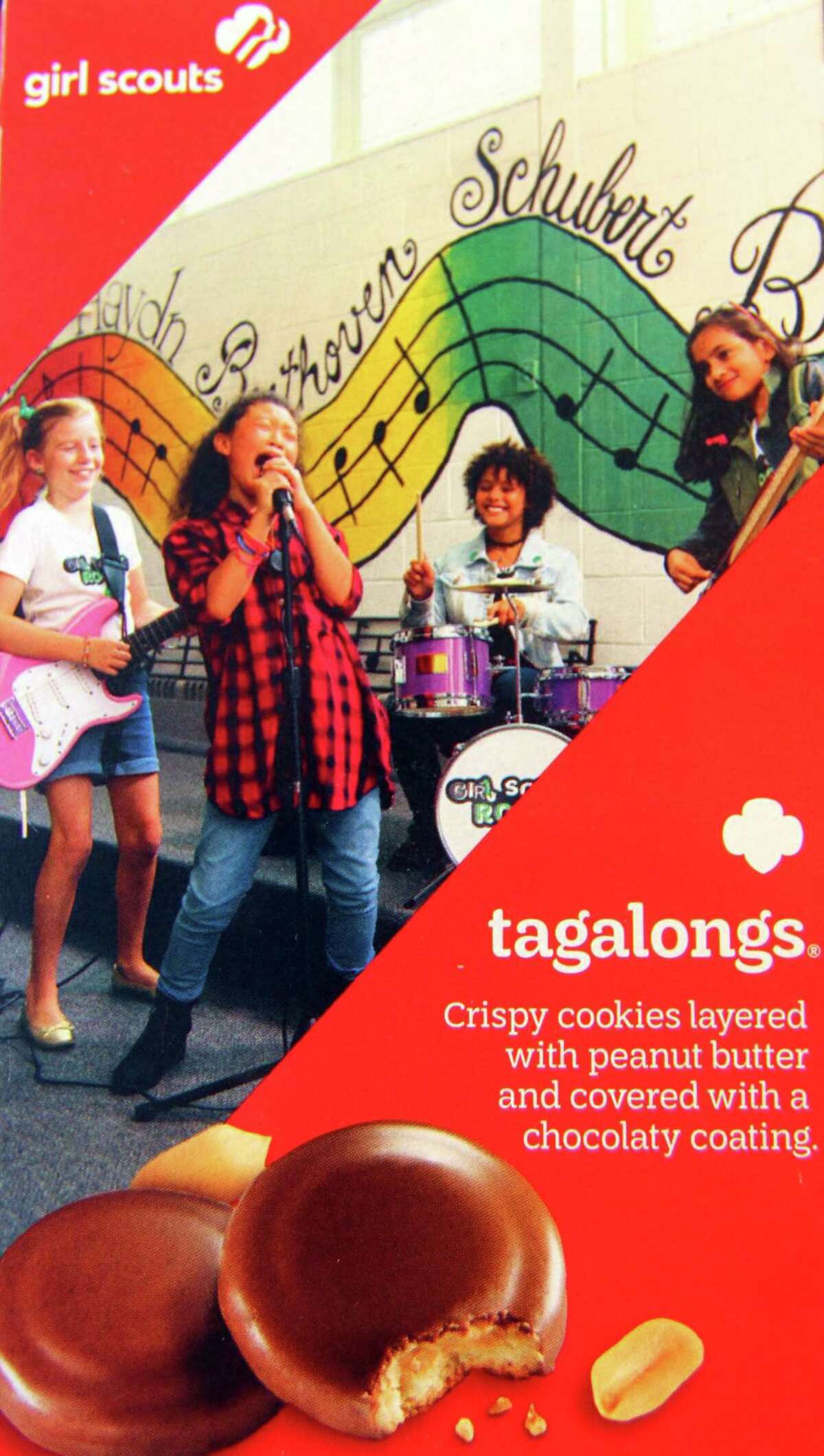 Stratford Girl Scout featured on Tagalongs boxes is anything but a follower