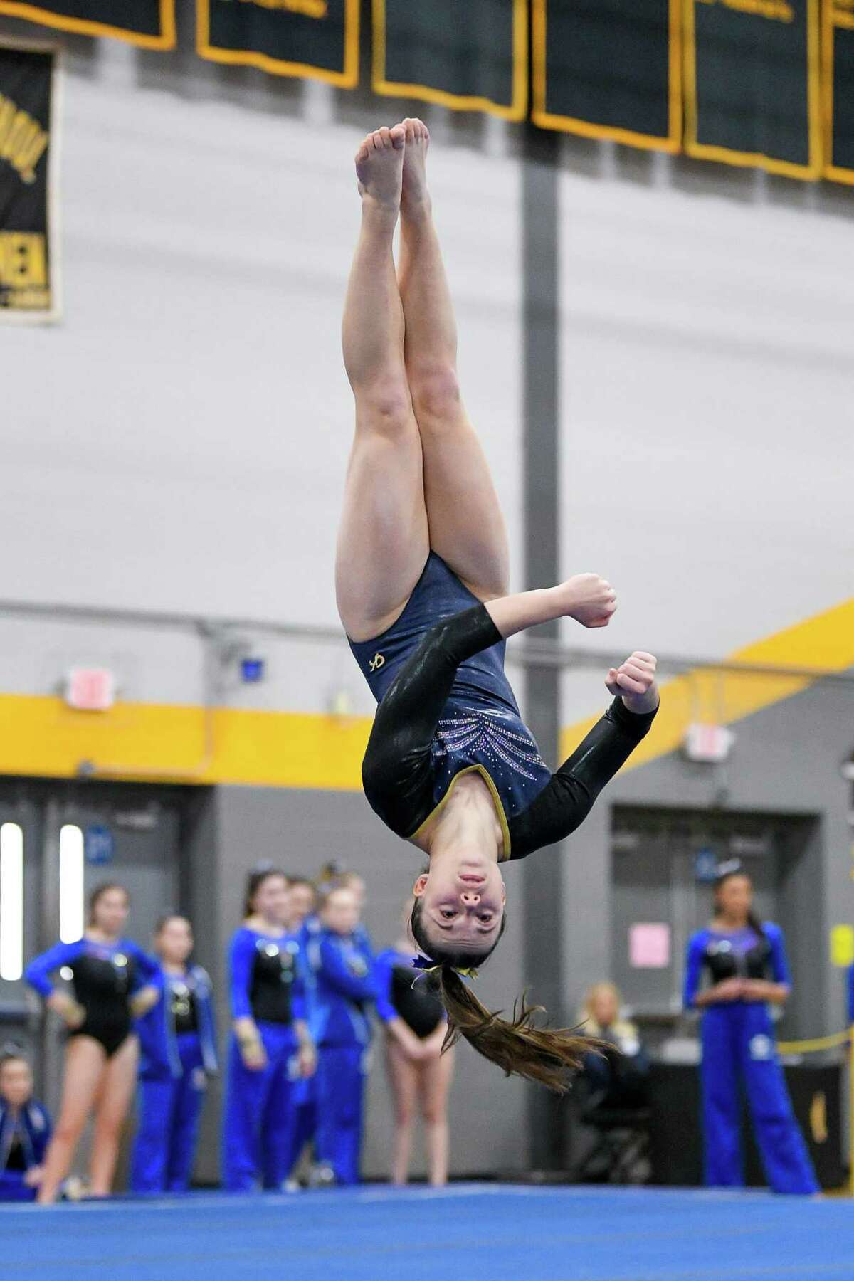 Southington gymnasts nip Ludlowe for Class L title