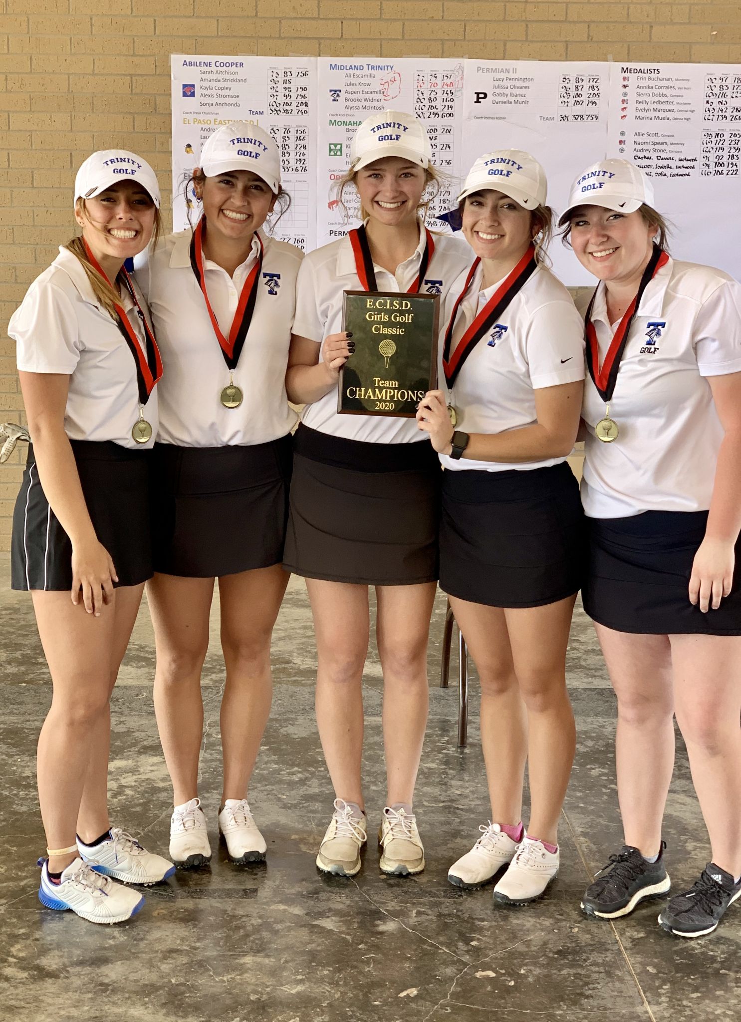 HS GOLF: Trinity girls win ECISD Invitational