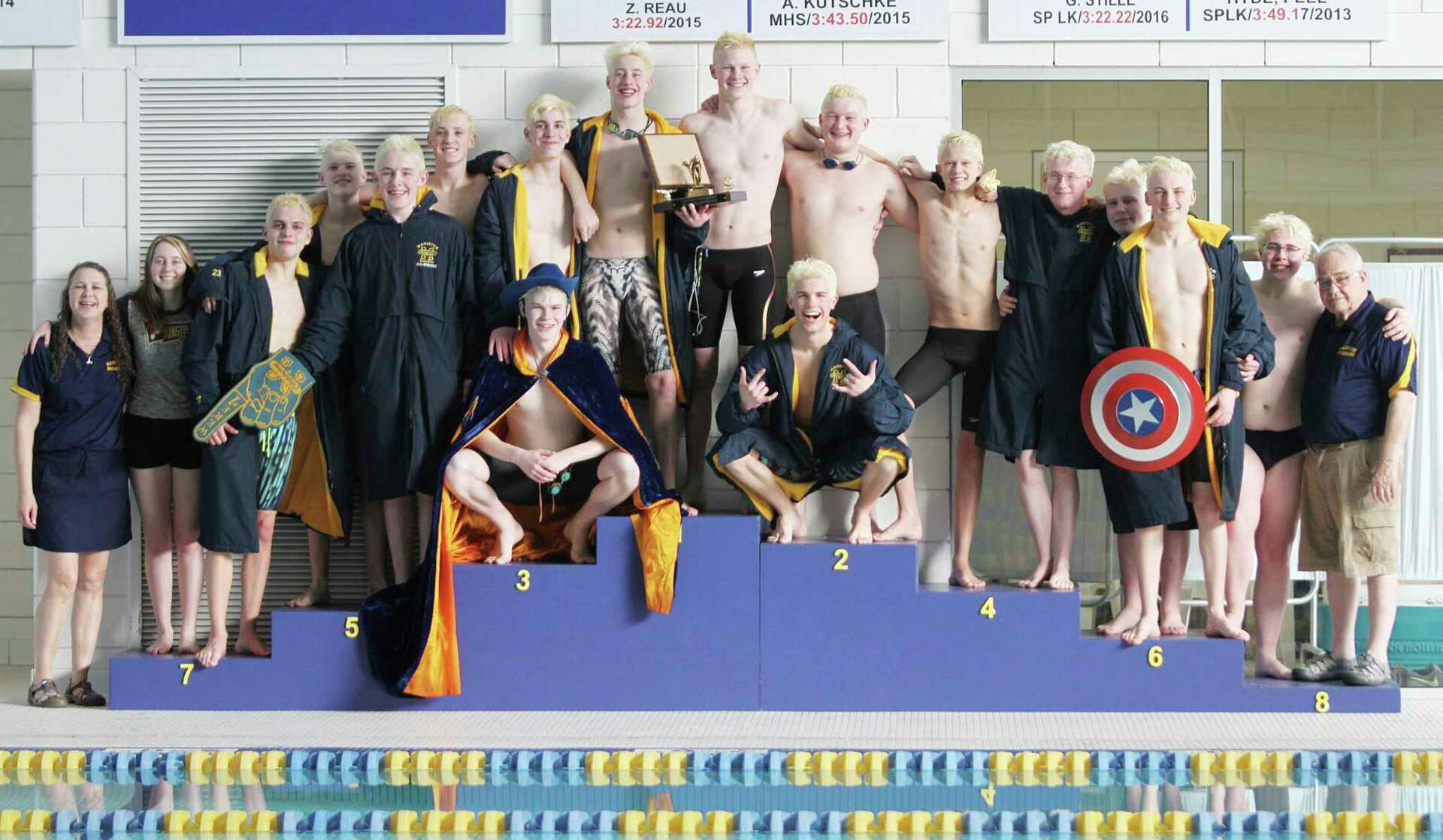 Chips crowned champs of Coastal Swim Conference