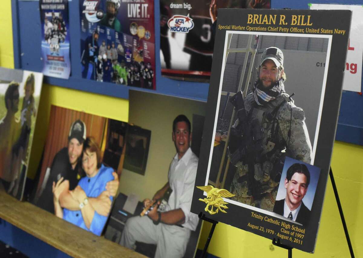 Trinity Catholic hockey retires Brian Bill’s No. 24 jersey