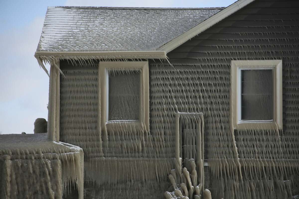 Photos: Ice-covered homes in Western New York