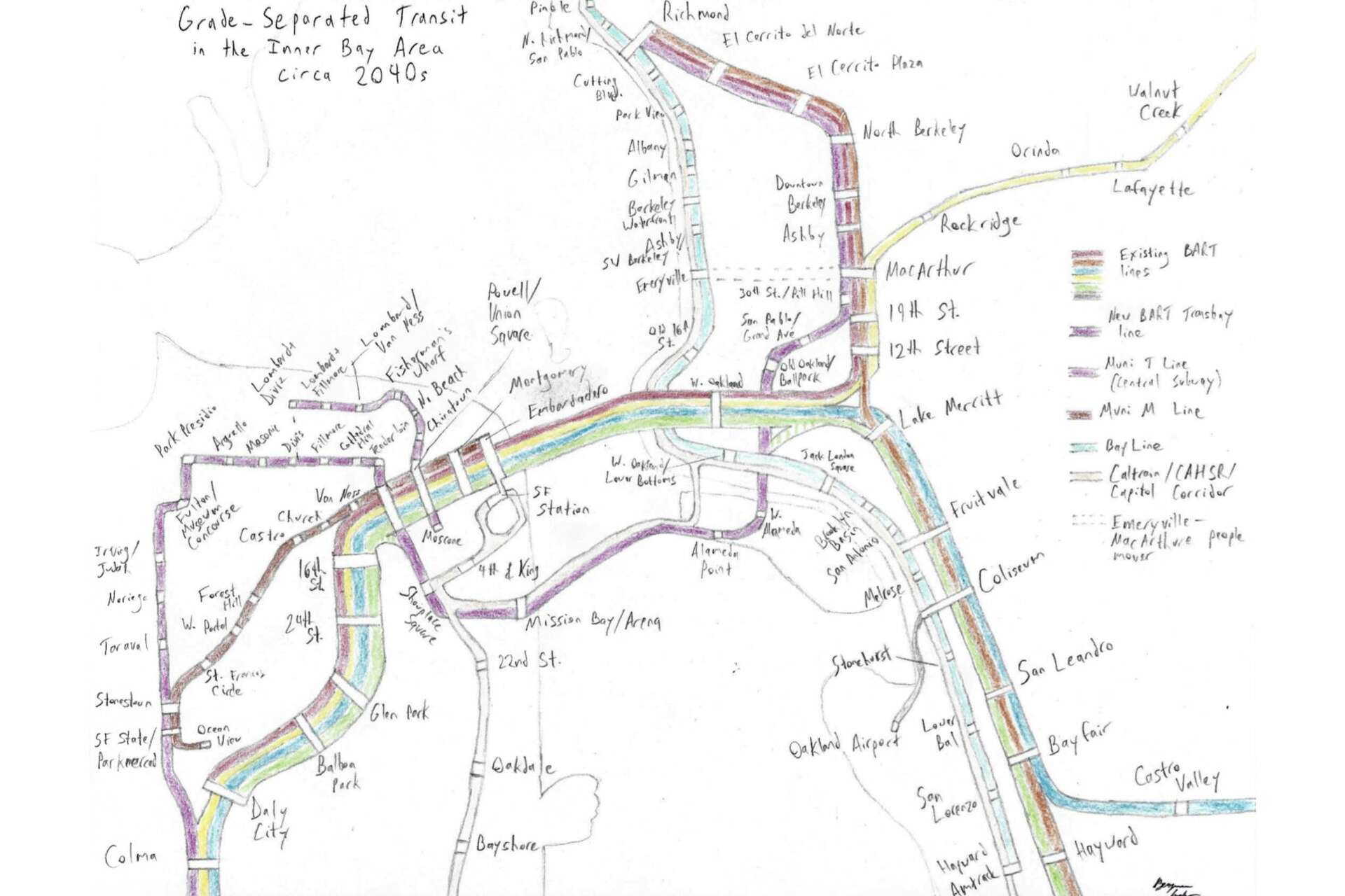 These maps show what transit could actually look like in the Bay Area ...