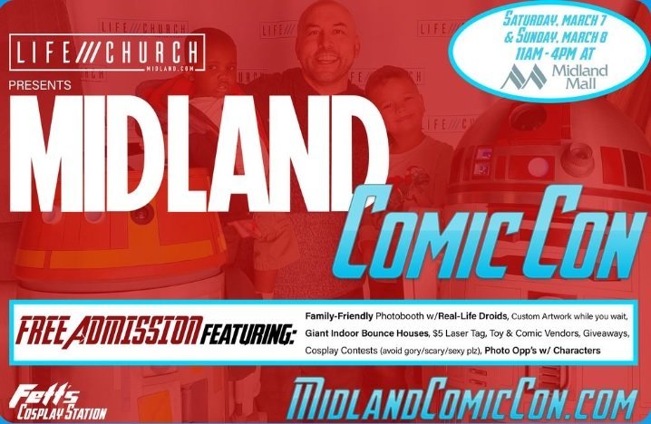 Comic Con to take over Midland Mall