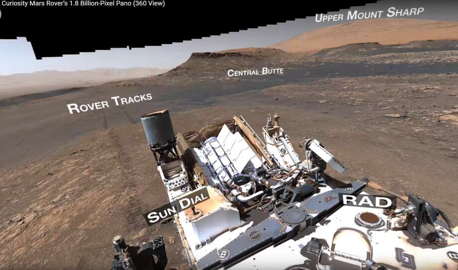 NASA's Curiosity Mars rover captures stunning panorama pics of the red ...