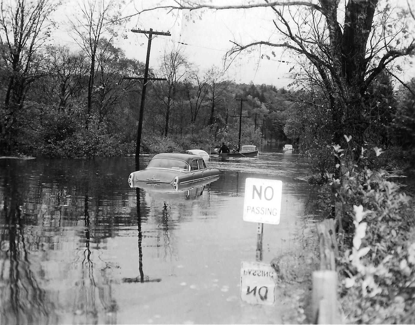 Flood of ’55 ravaged Norwalk River Valley