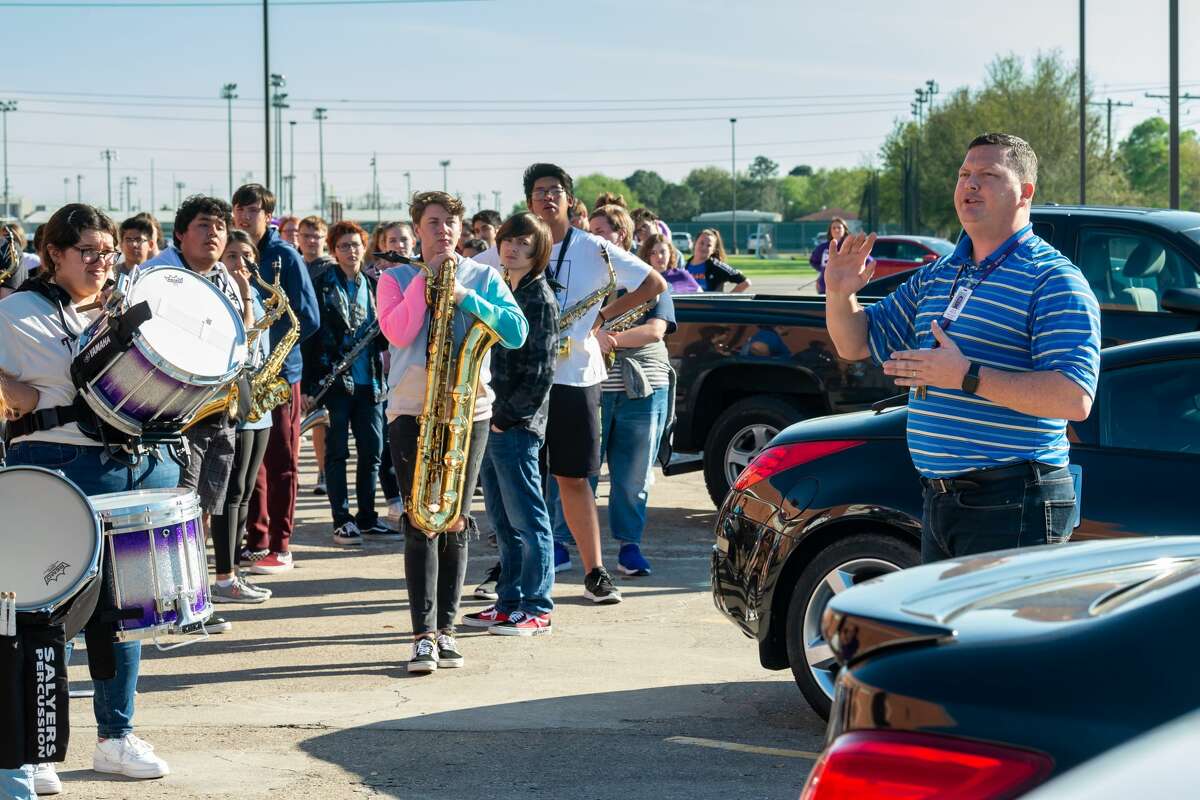 Photos: Port Neches-Groves Indian Marching Band Heading For Disney