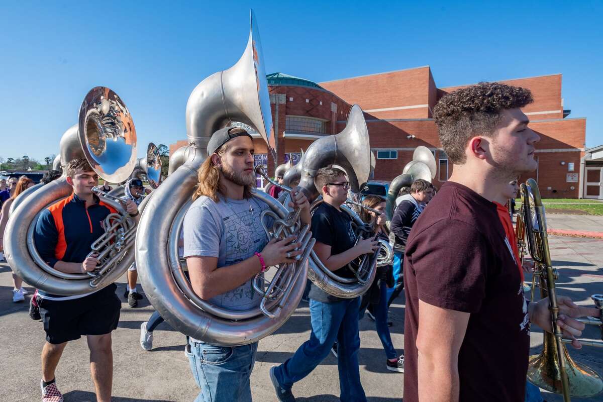 Photos: Port Neches-Groves Indian Marching Band Heading For Disney