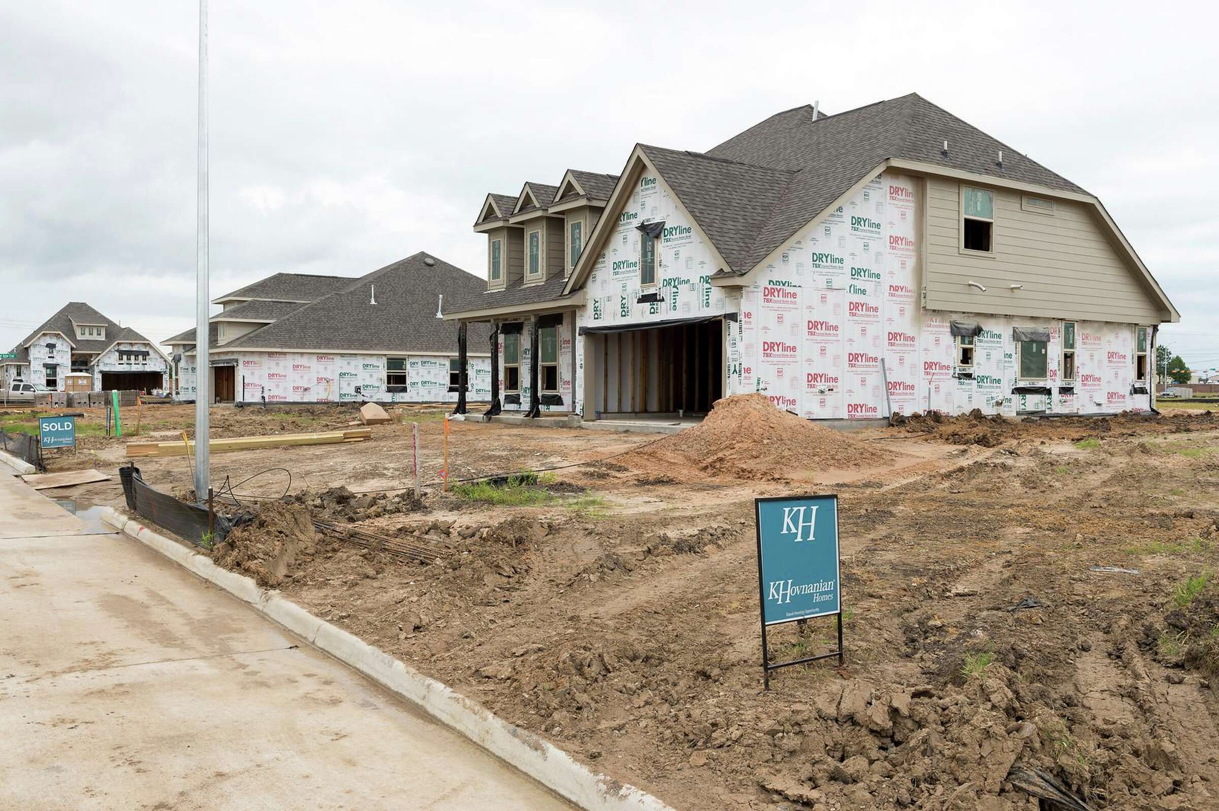 New home development being built in Pasadena