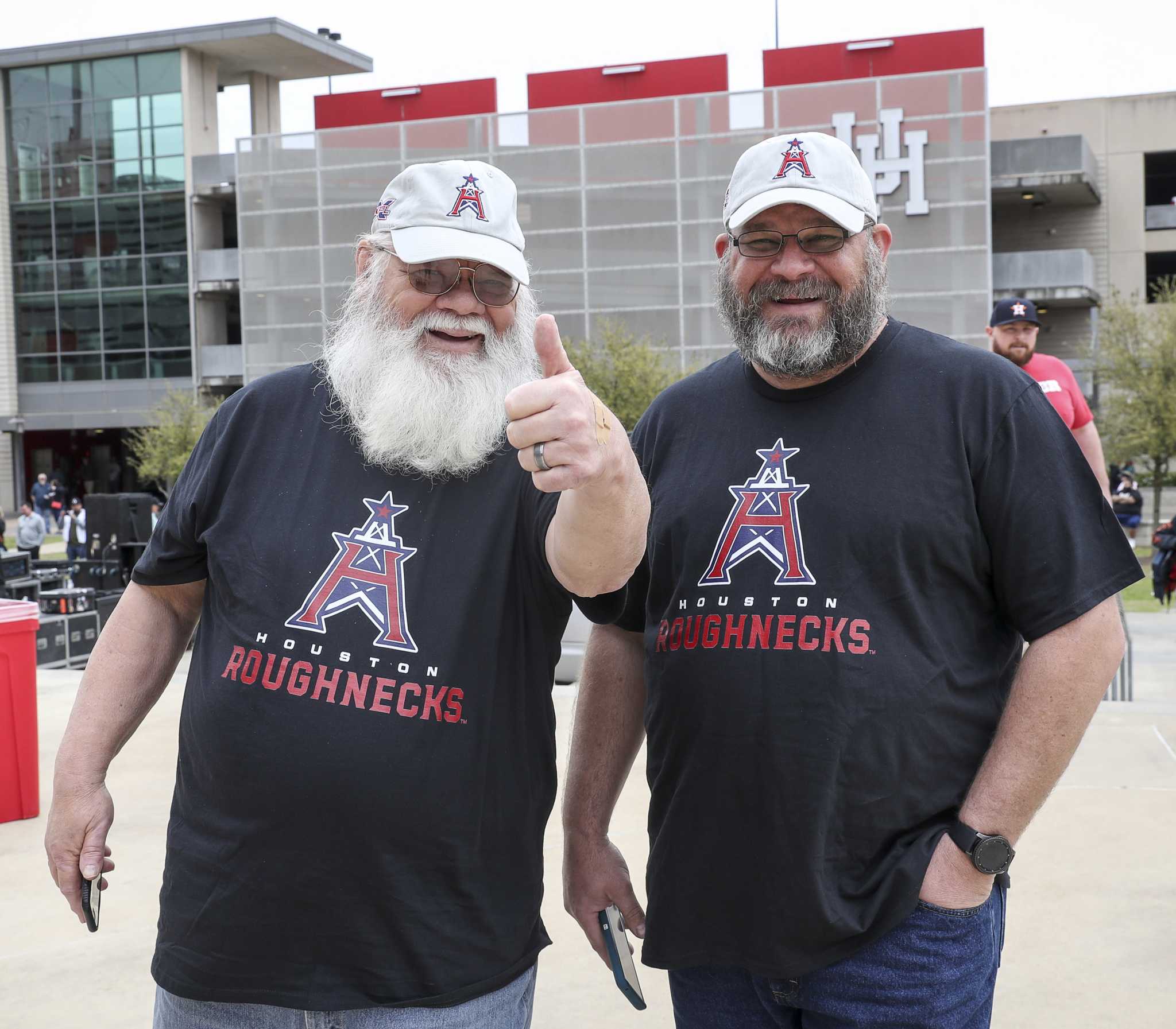 Houston Roughnecks fans take over TDECU Stadium
