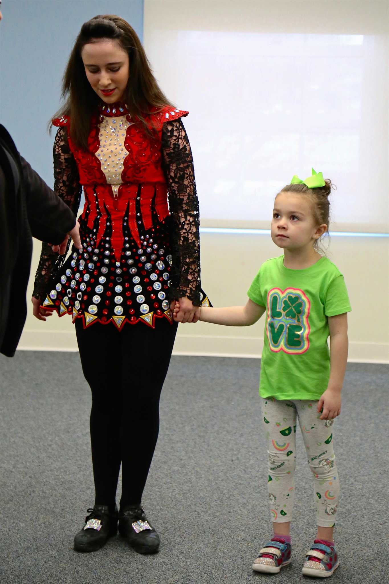 Irish dance lessons at library