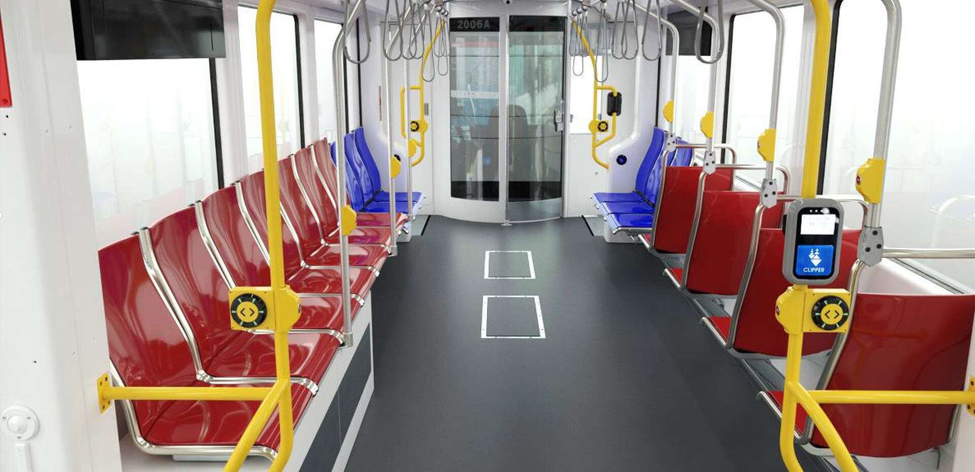 Here's what the new Muni cars will look like (yes, butt dents are back)
